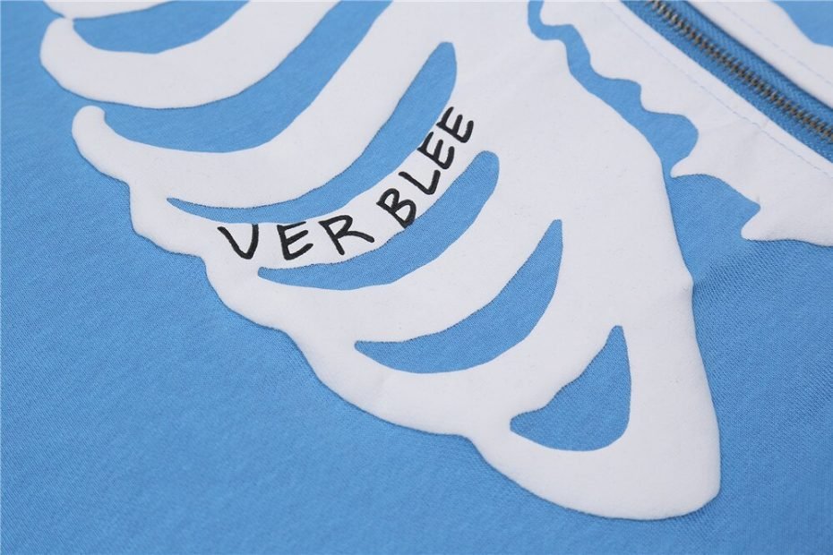 VerBlee Skeletons Zip-Up Hoodie - THEOUTSIDESIDE