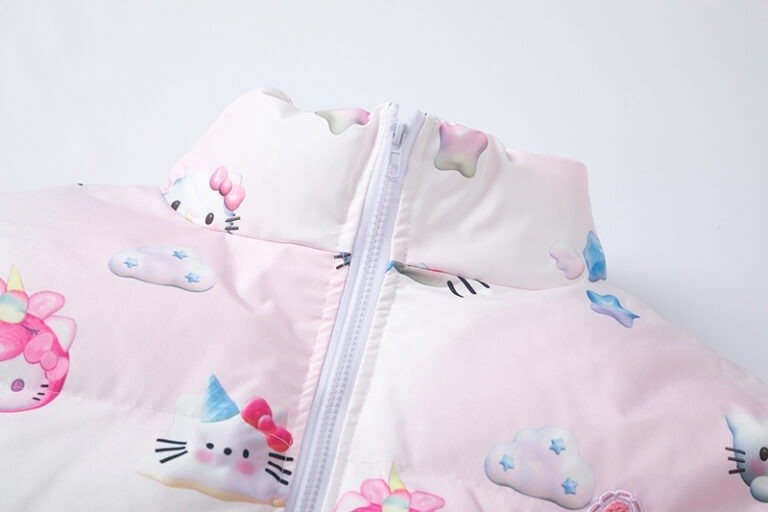 Hello Kitty "Cloudy" Puffy jacket - THEOUTSIDESIDE